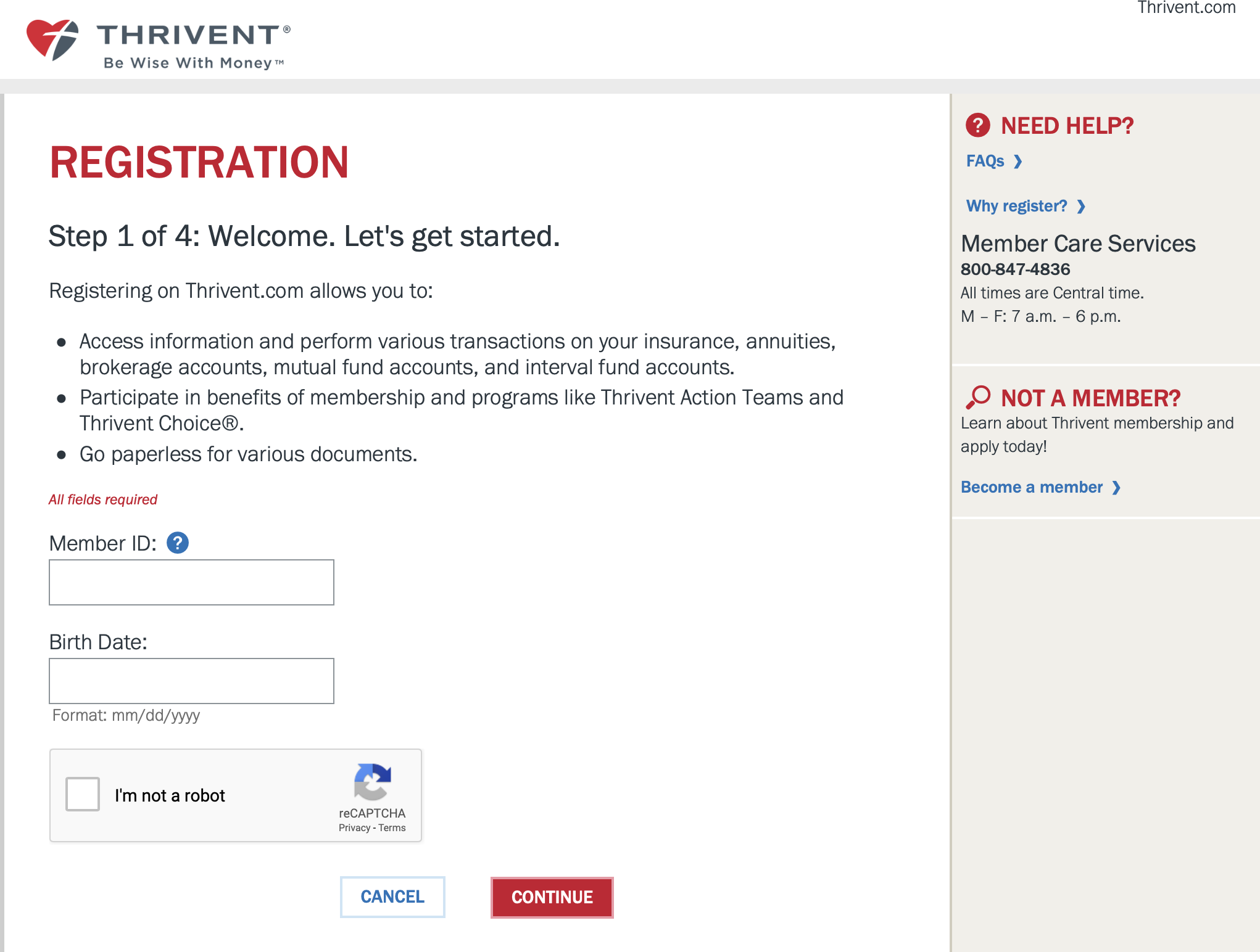 How to become an Associate Member of Thrivent - St. Paul Community ...