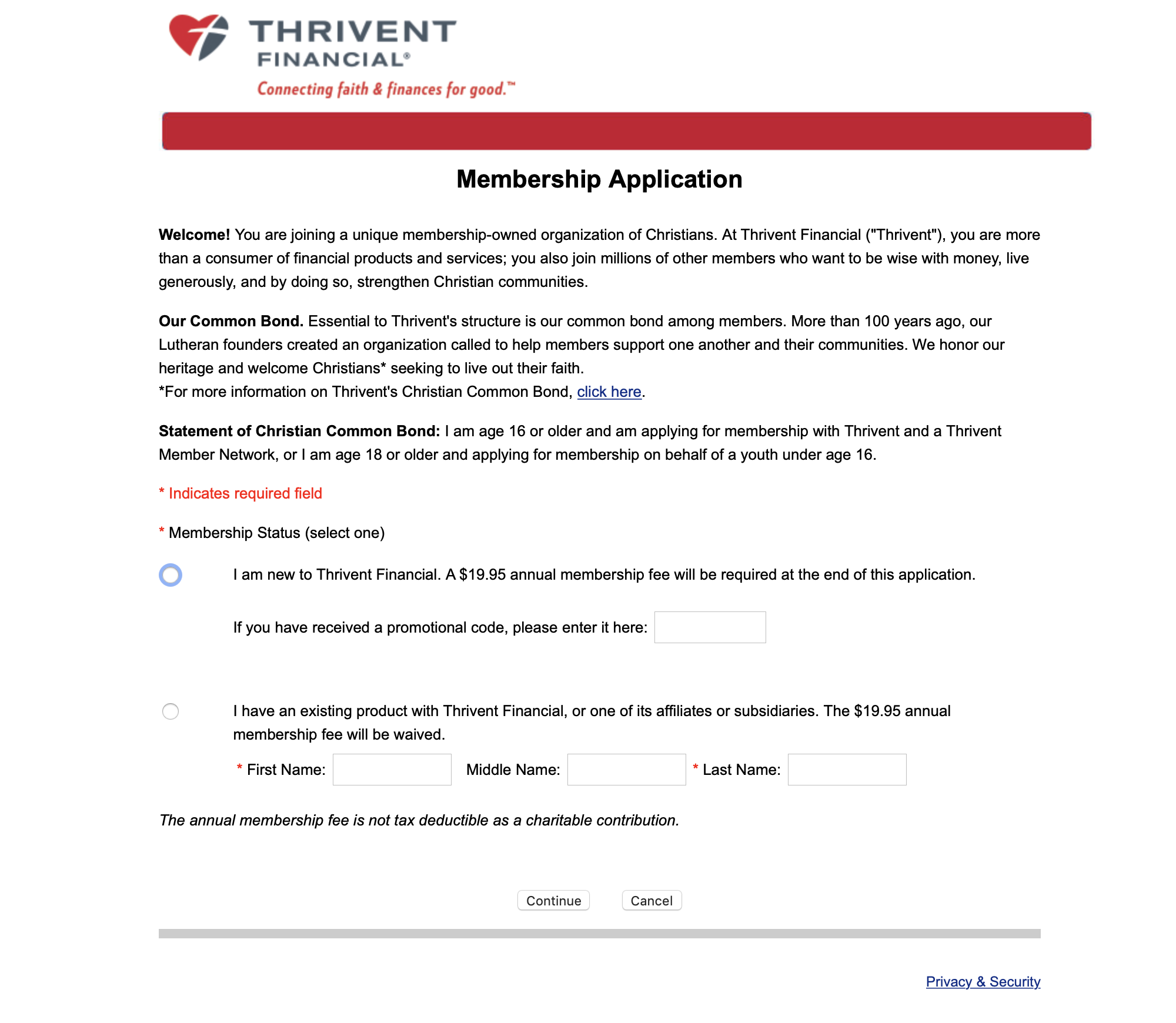 How to become an Associate Member of Thrivent - St. Paul Community ...