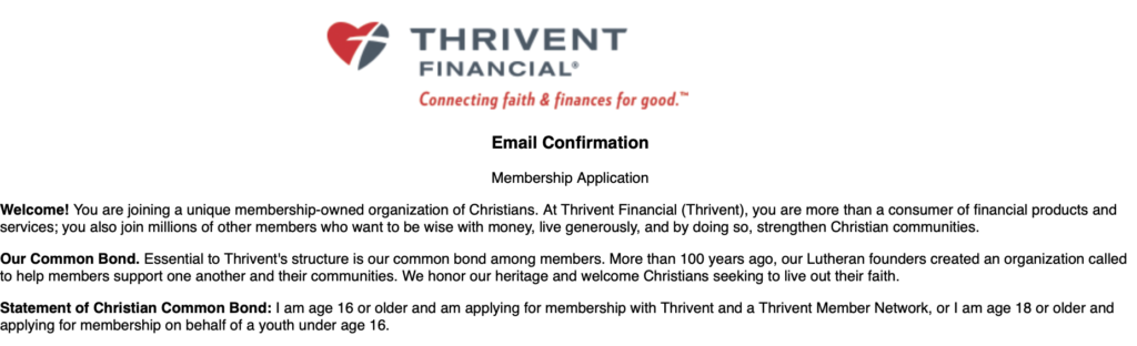 How to become an Associate Member of Thrivent - St. Paul Community ...